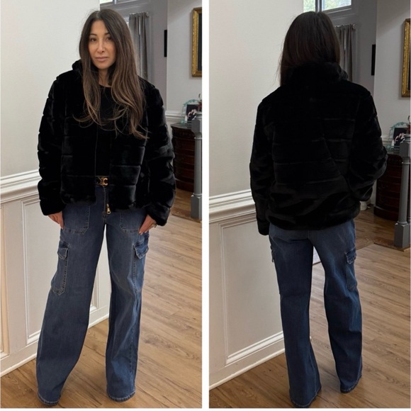 ShopEvelynne | Jackets & Coats | Brand New Black Teddy Faux Fur ...
